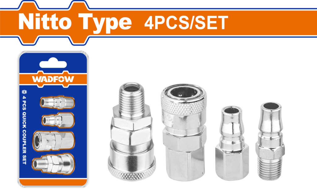 ชุดคอปเปอร์ 4 ชิ้น เกลียวใน-นอก WADFOW 1/4″ WQP4673 – WADFOWTH